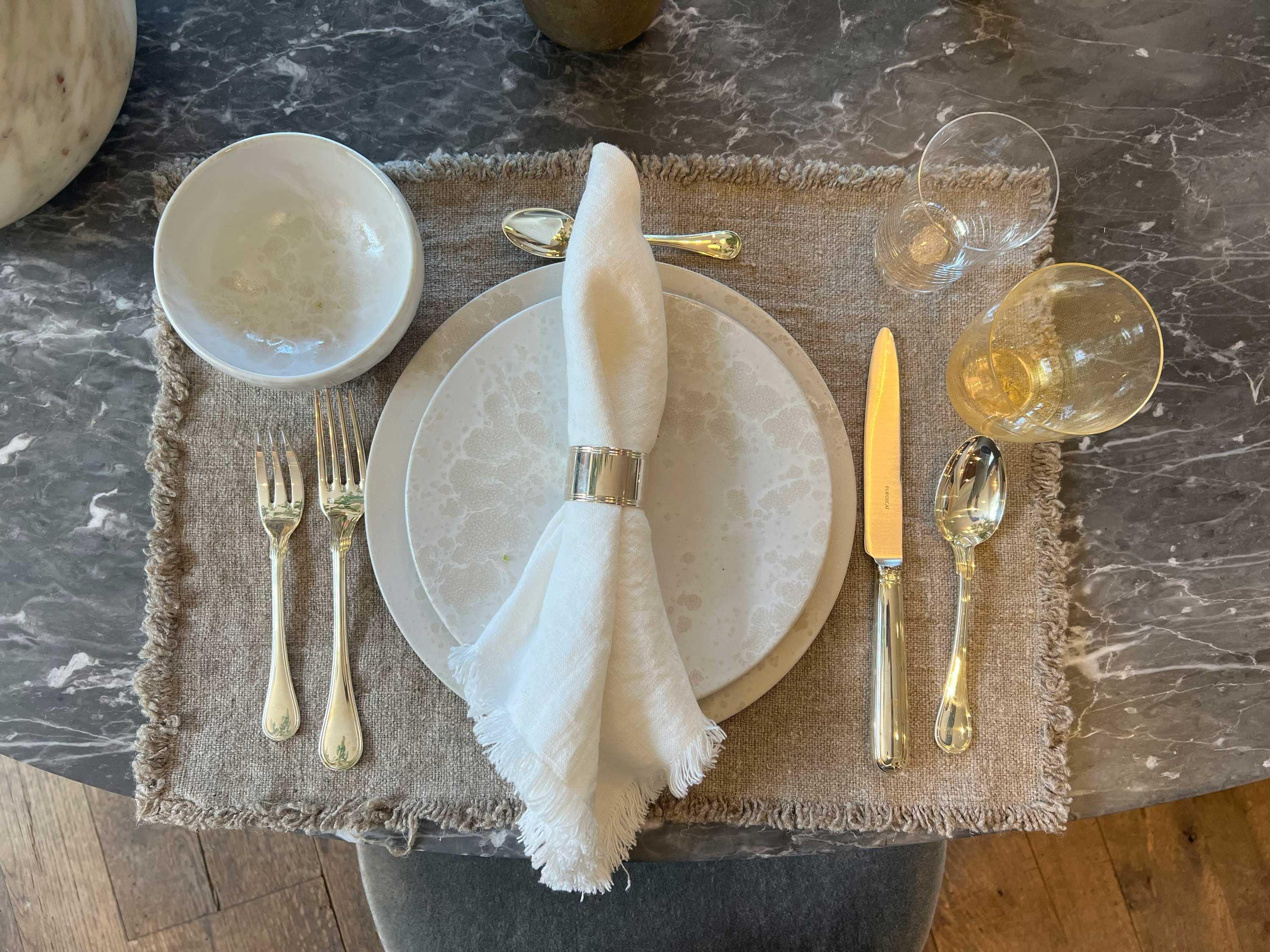 Swedish Rustic Cocktail Napkin by Axlings